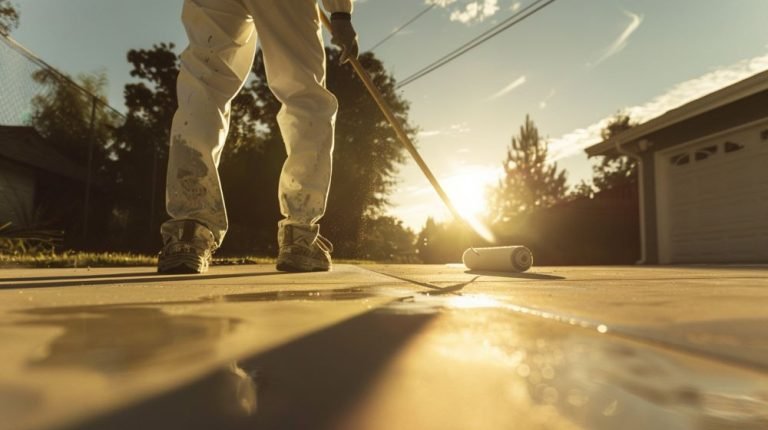 How to Paint a Concrete Driveway: a DIY Guide - Concreting Gold Coast